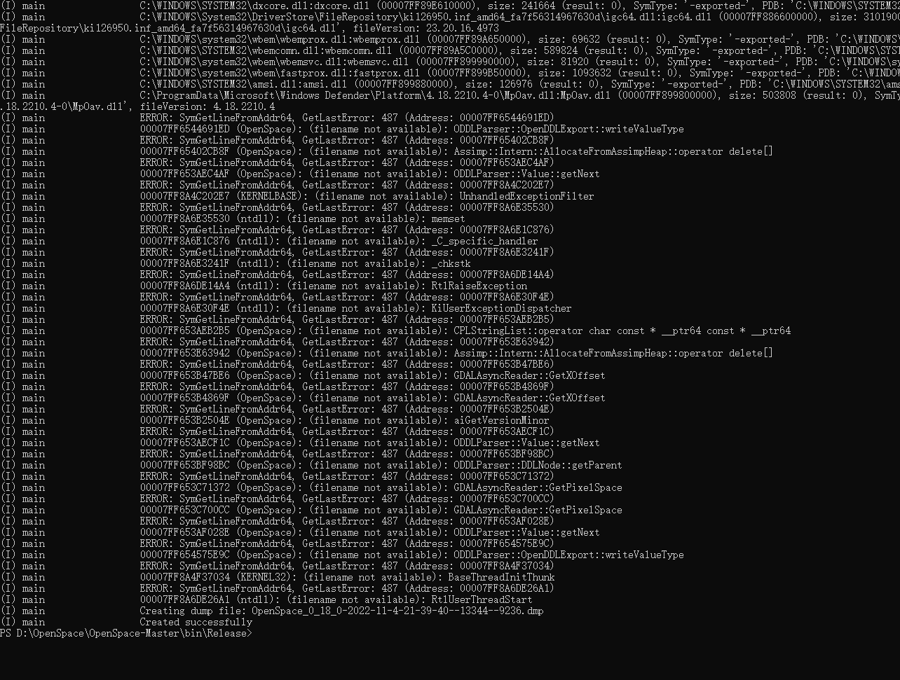 Openspace Crashes On Startup · Issue 2298 · Openspaceopenspace · Github 