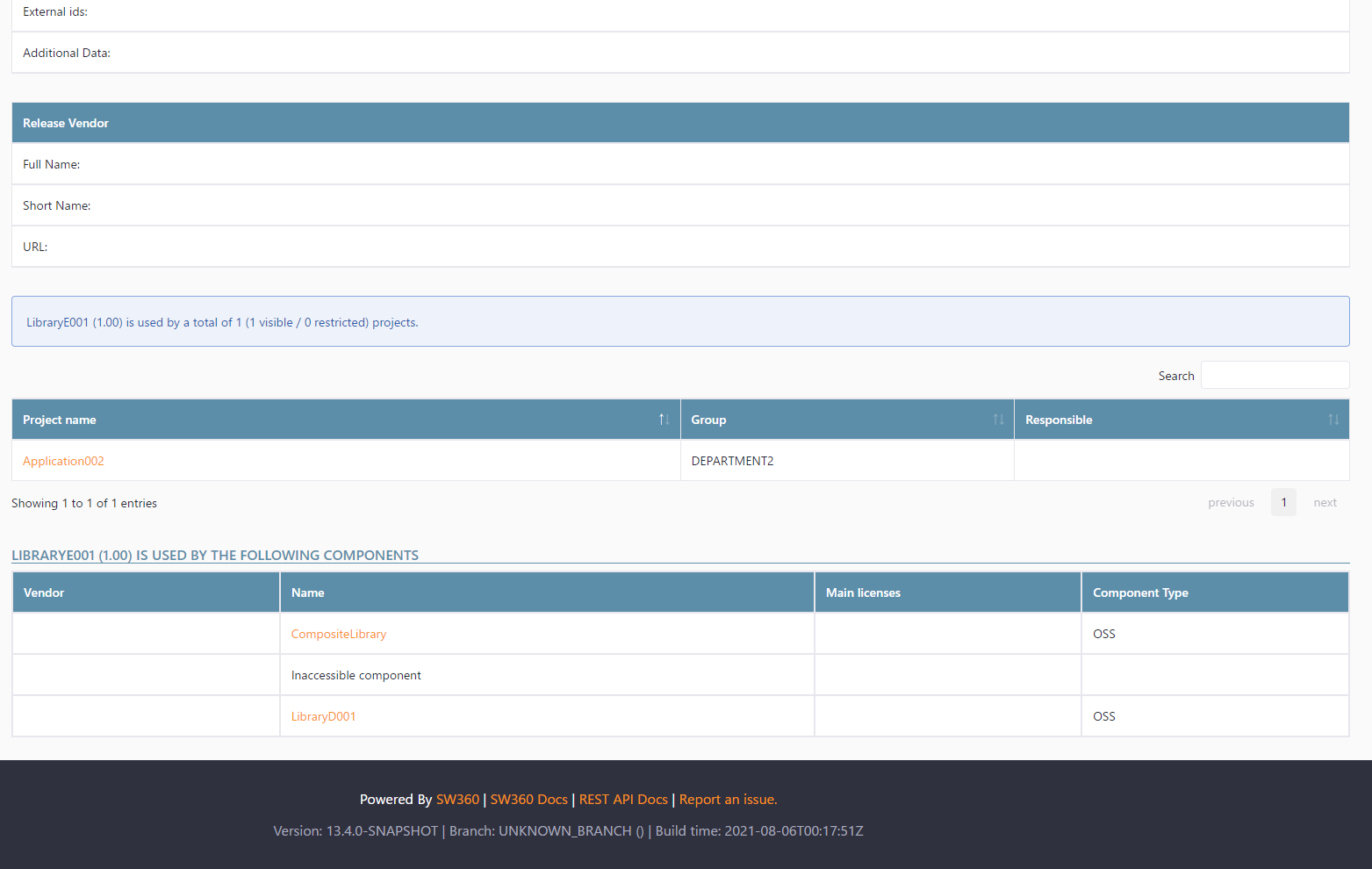 fix(ui): Restrict visibility of each component/release like Project by ...