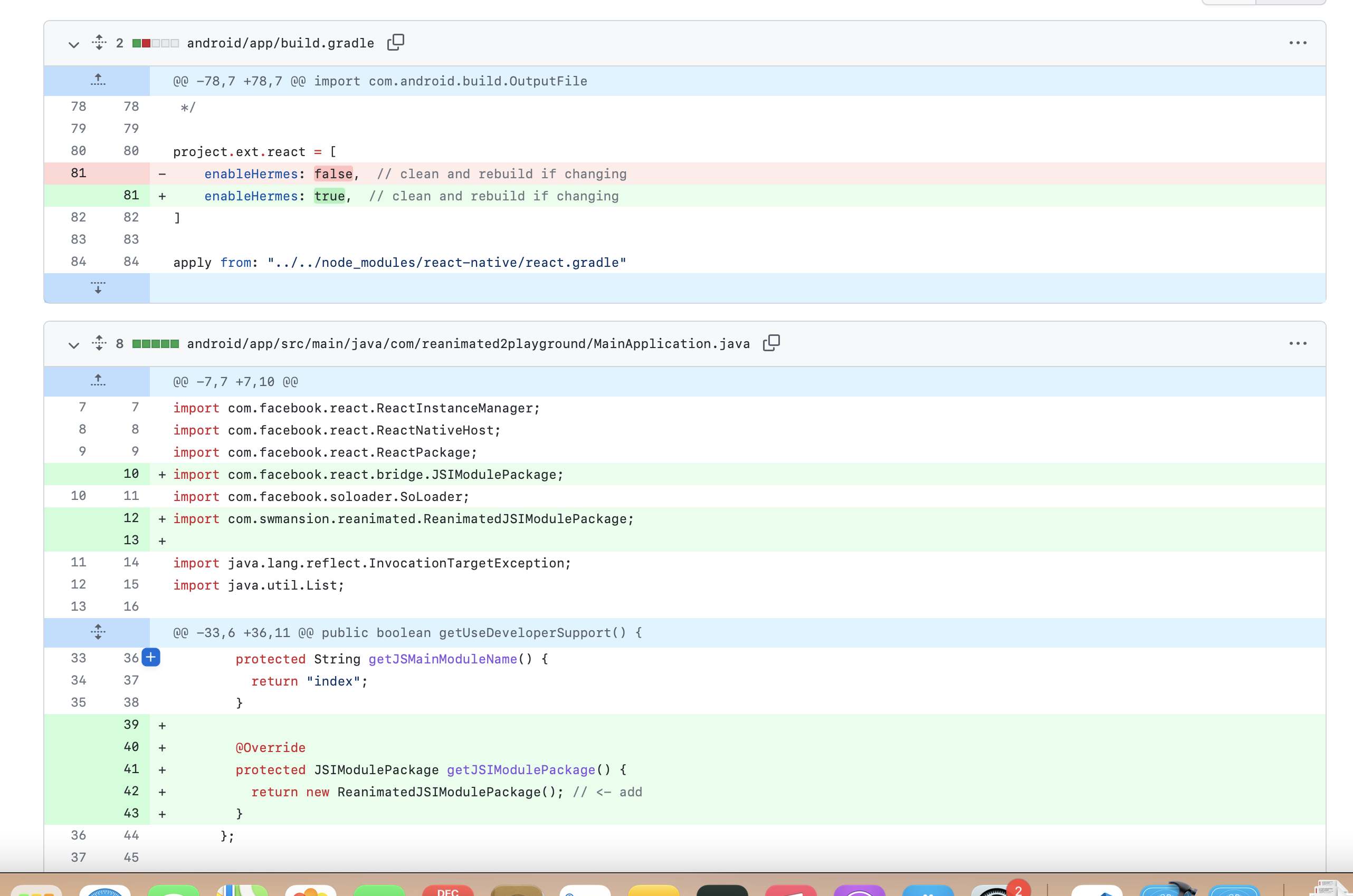 [android] URGENT -> Attempt to invoke interface method 'boolean com.swmansion.reanimated ...