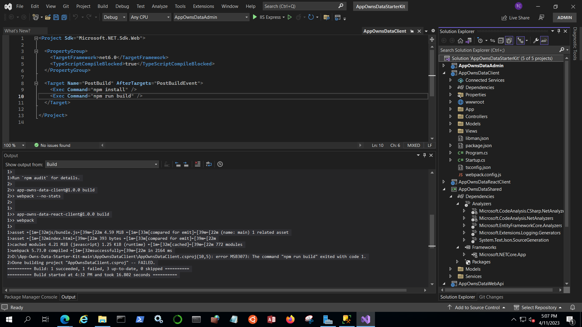 AppOwnsDataClient.csproj project build failed · Issue #4 ... AppOwnsDataClient.csproj project build failed · Issue #4 ...