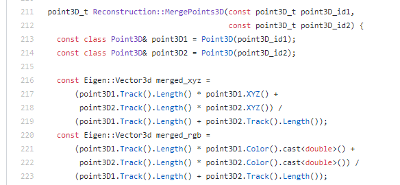 How is the position and color information implemented in the code, and the position information ...