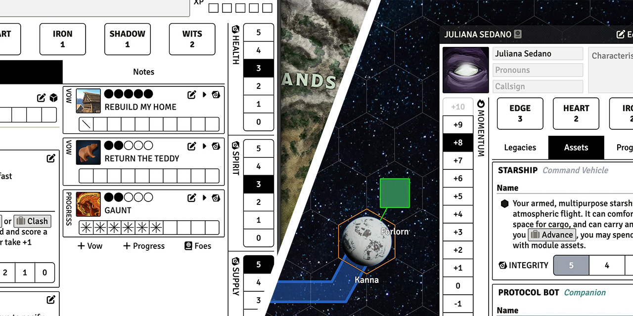 Ironsworn & Starforged | Forge Bazaar