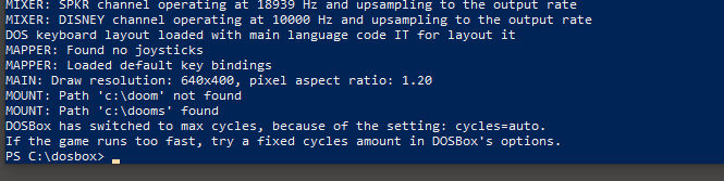 DOSBox Staging fails to enter protected mode with a crash after build ...