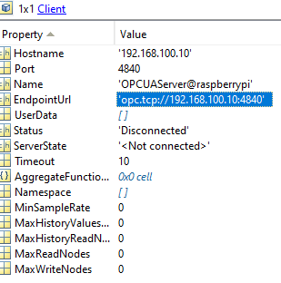 Matlab client cannot connect to open62541 opcua server · Issue #2010 · open62541/open62541 · GitHub