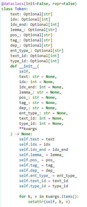 Add new attribute in Token class · Issue #4437 · allenai/allennlp · GitHub
