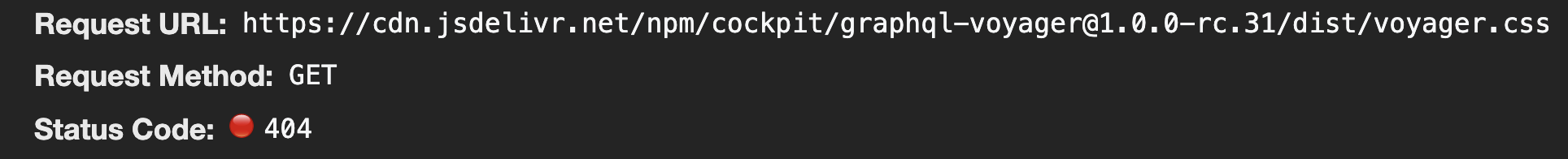 Cdn Broken · Issue 177 · Graphql Kitgraphql Voyager · Github