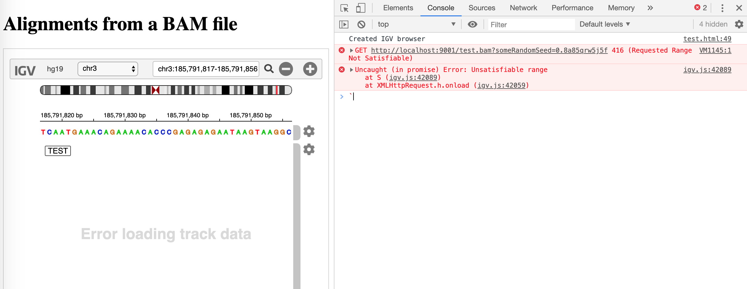 Missing reads? · Issue #937 · igvteam/igv.js · GitHub