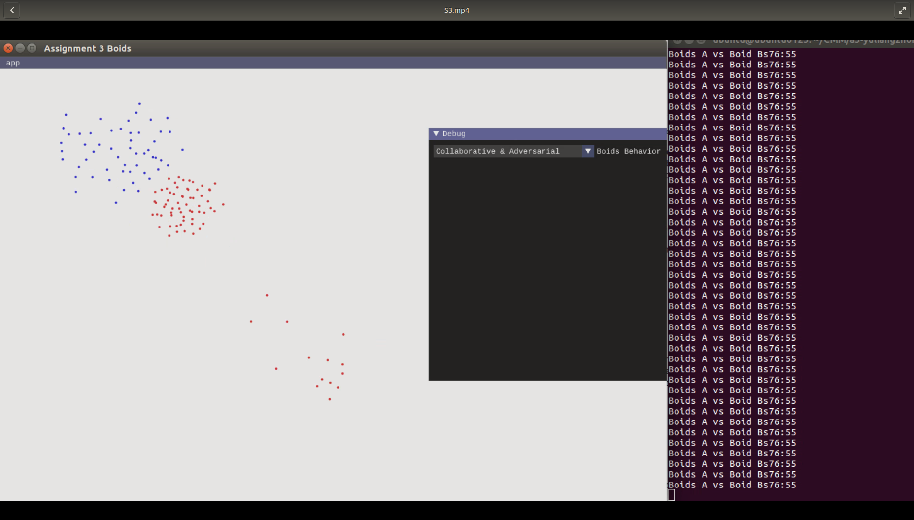GitHub - yuliangzhong/Boids_Simulator: simulate boid behavior. C++ programming exercises