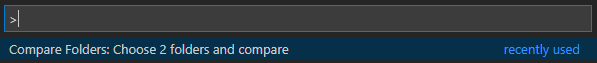 The Compare Folder 0.15.2 does not work with the VS Code latest version ...