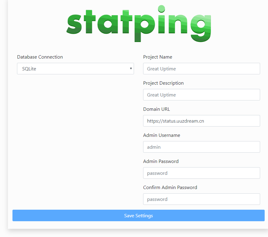 0.90.30 does not start in Setup Mode · Issue #516 · statping/statping · GitHub