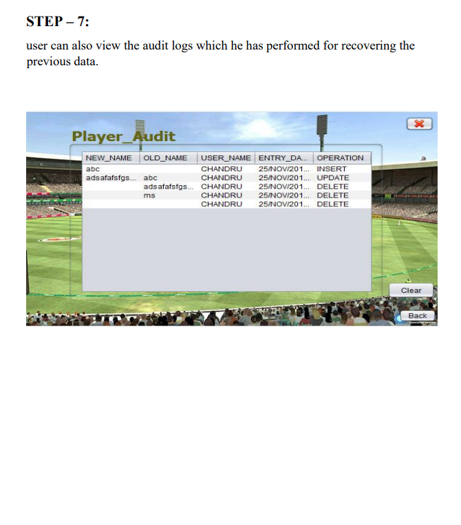 GitHub - Chndrashekar/ODI-Cricket-Management-System