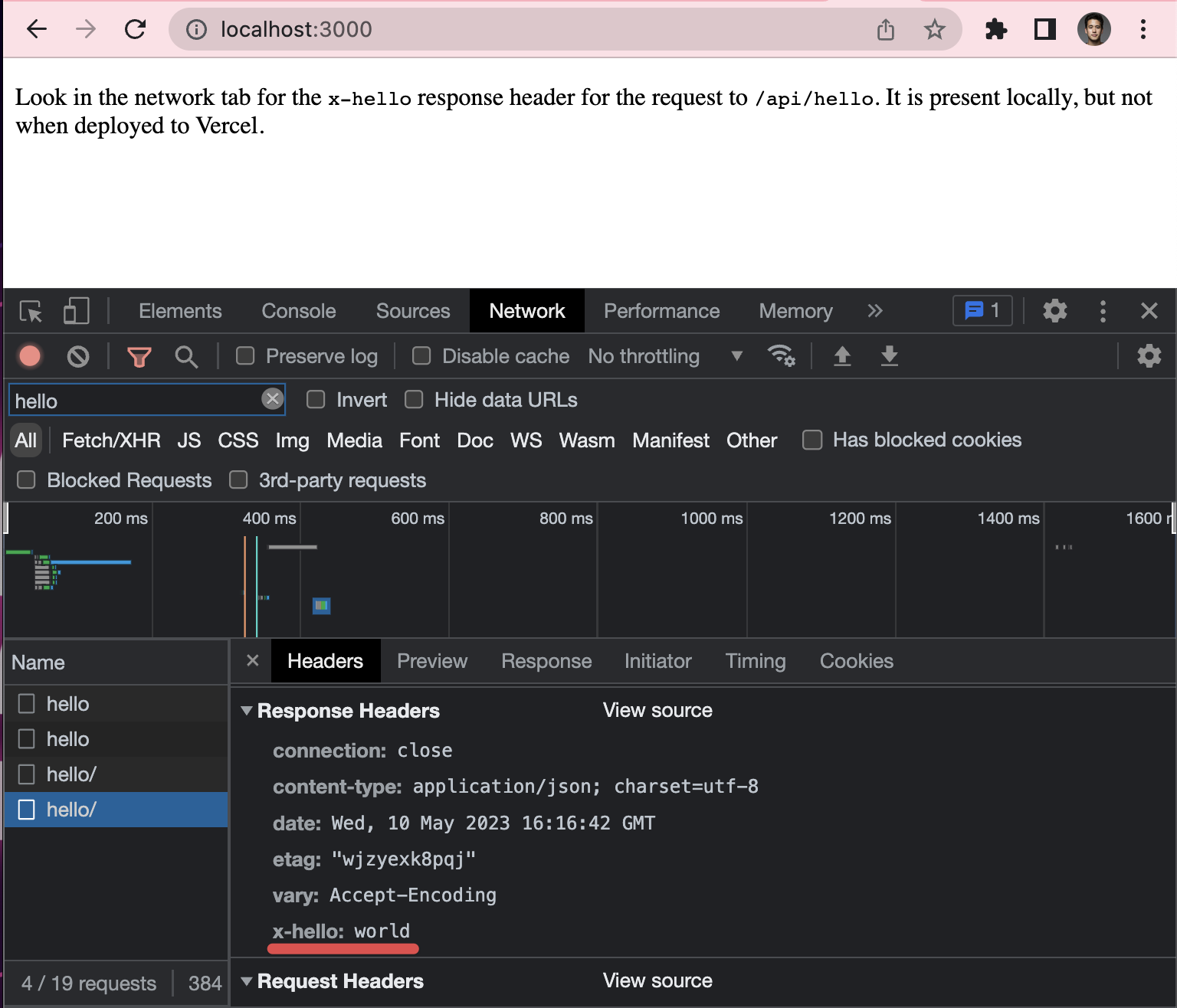 Headers Are Not Applied For Trailing Slash Redirects When Deployed In Vercel · Issue 49620