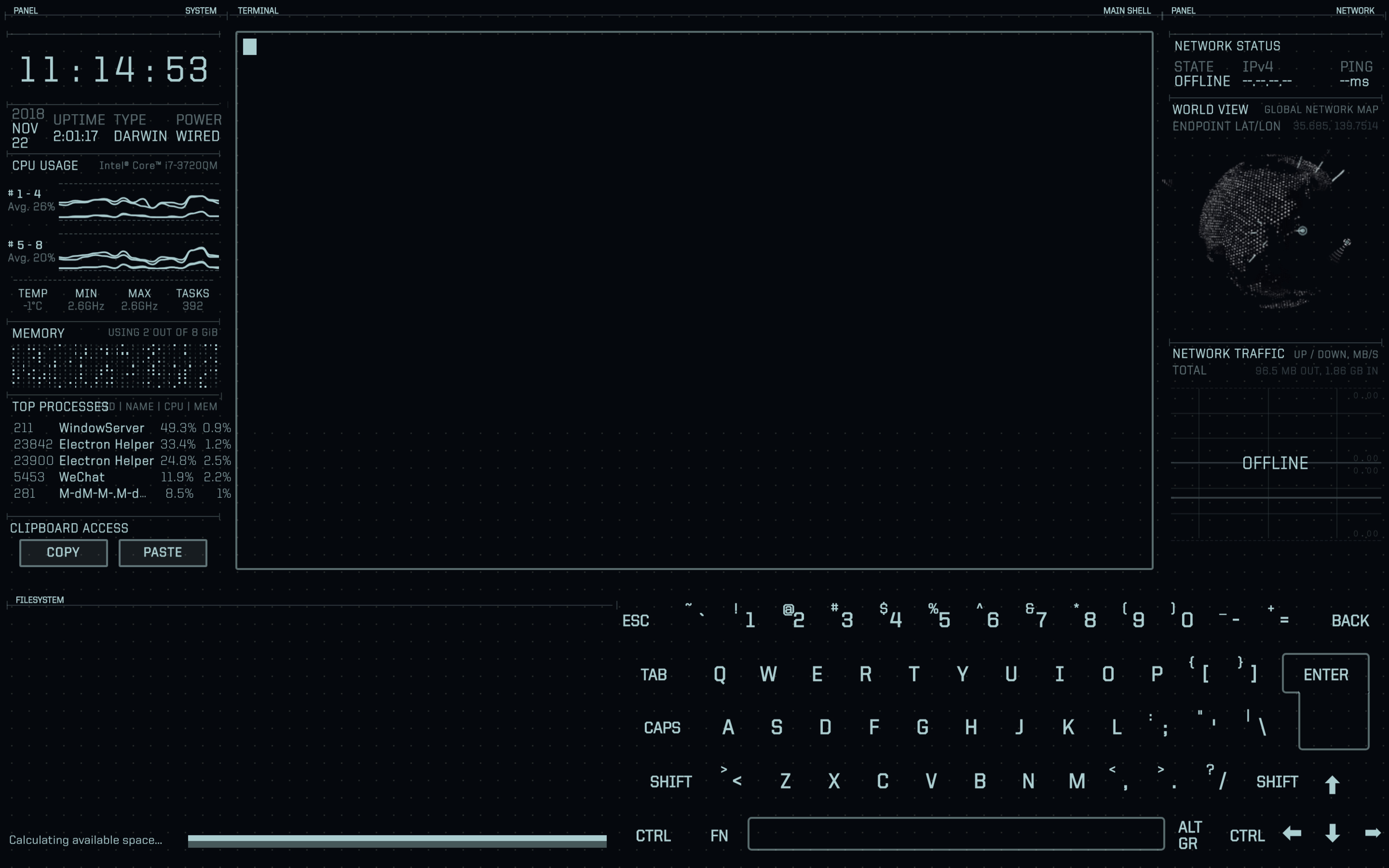 [Terminal socket] Uncaught error pops up at startup and socket fails to establish when using a ...