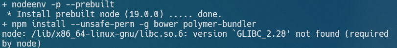 Local clusterfuzz failed to install dependencies caused by version of GLIBC on Ubuntu 18.04 ...