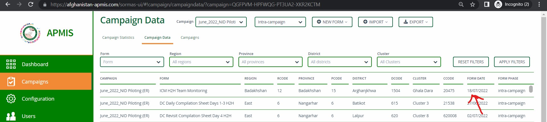 Day duplicate entry and auto calculation in Admin data · Issue #193 · AFG-Polio-Data/APMIS ...