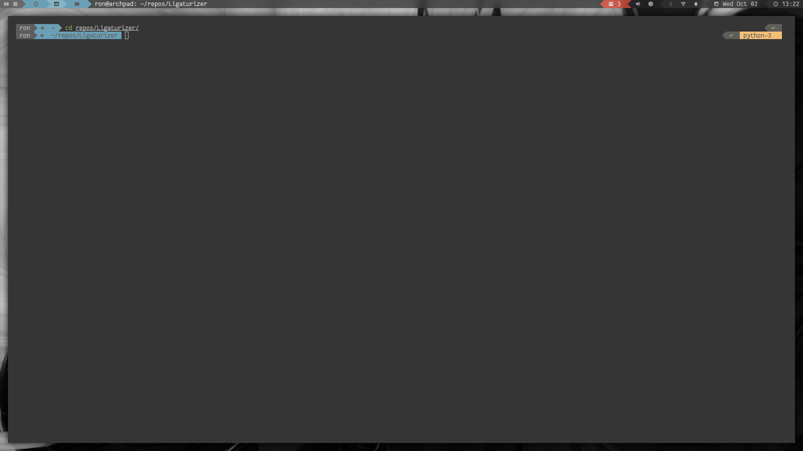 Prompt segments/powerline glyphs not displaying in anything other than ~ · Issue #242 · romkatv ...