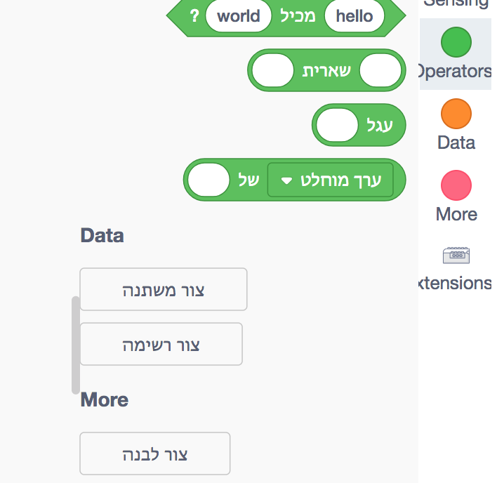 Category labels and buttons should right align if the layout is RTL ...