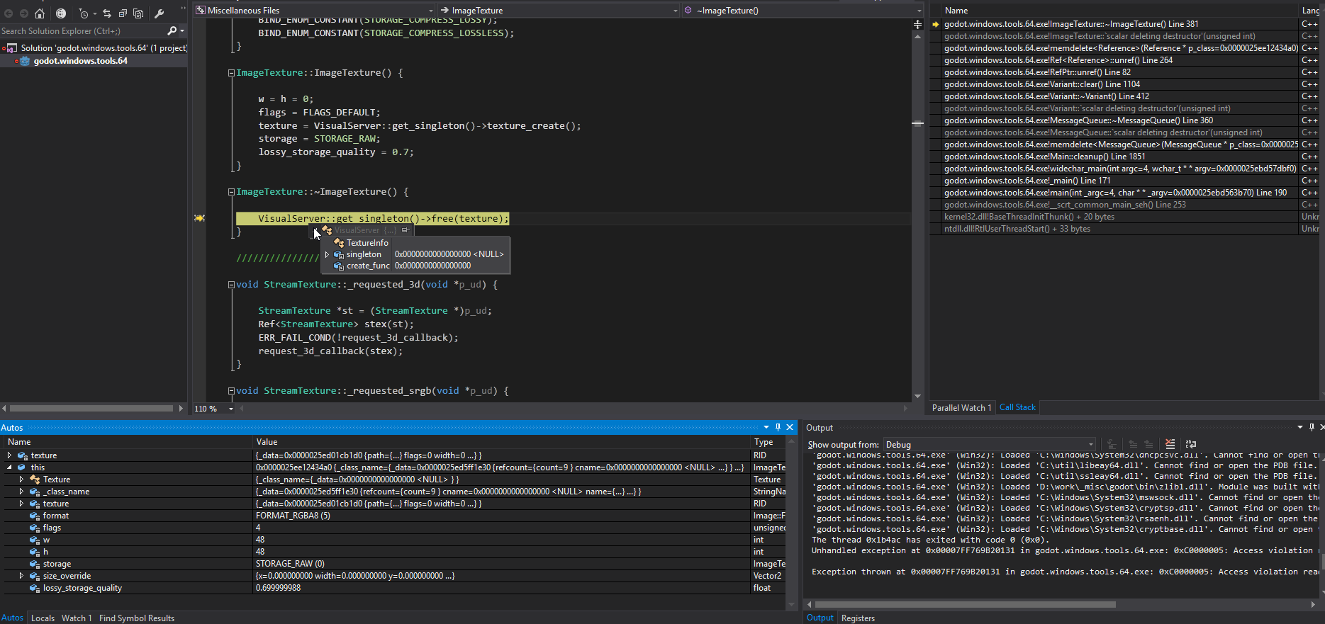 Crash On Editor Exit · Issue 12946 · Godotenginegodot · Github 