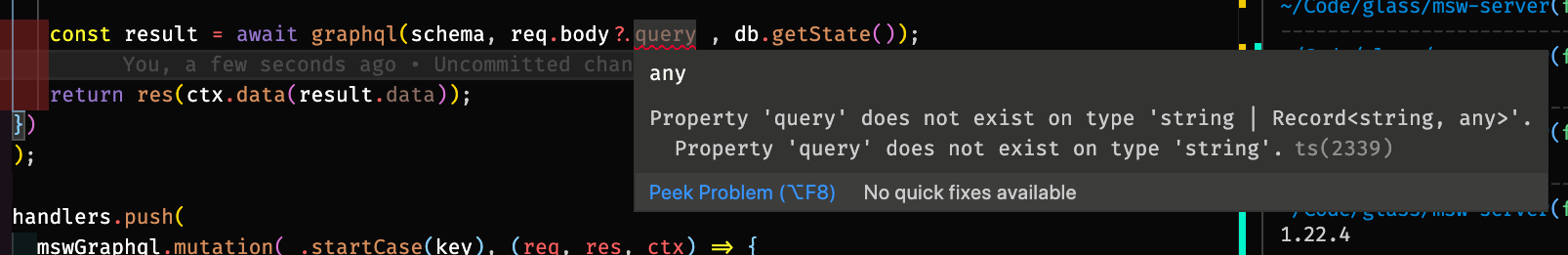 Typescript Error On Requestbodyquery · Issue 297 · Mswjsmsw · Github 5256