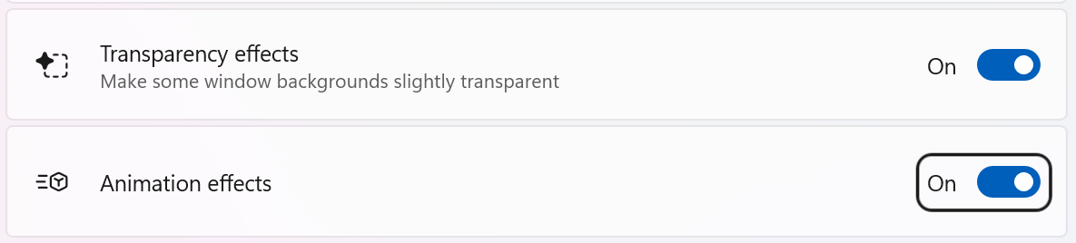 Option to toggle between Performance/Visual Effects · Issue #12882 · files-community/Files · GitHub