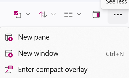 "Open tabs in dual panel mode" should be not a global setting but ...