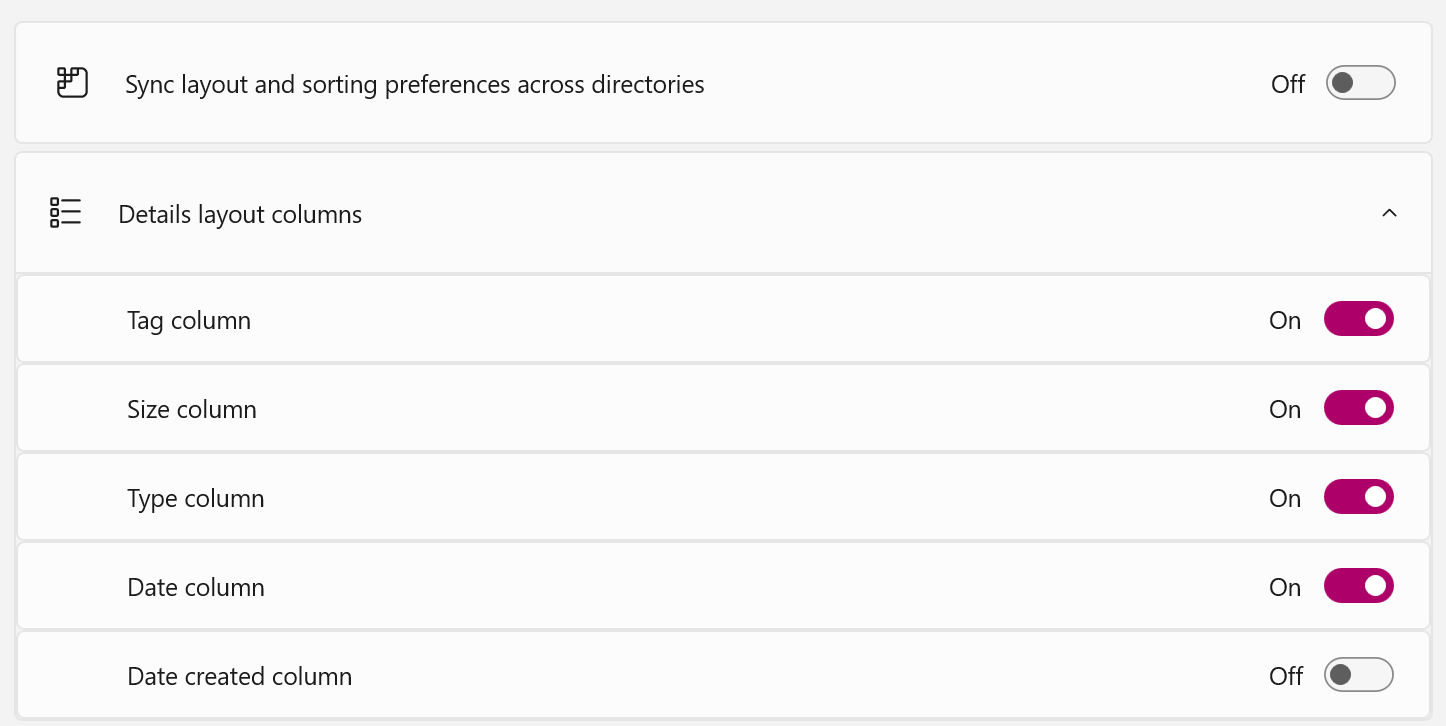 Details Layout Columns refresh issue · Issue #13741 · files-community/Files · GitHub