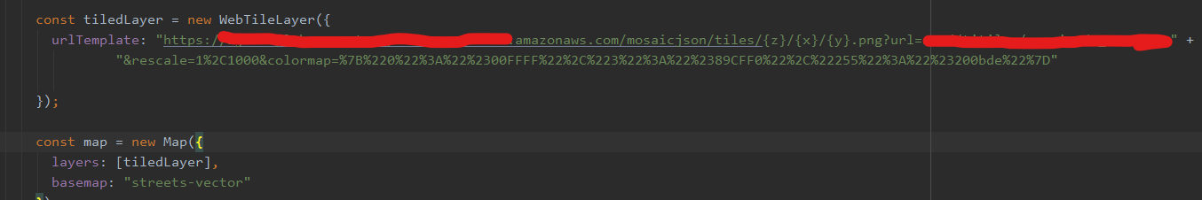 colormap parameter in URL of XYZ Tile URL not working · Issue #50692 ...