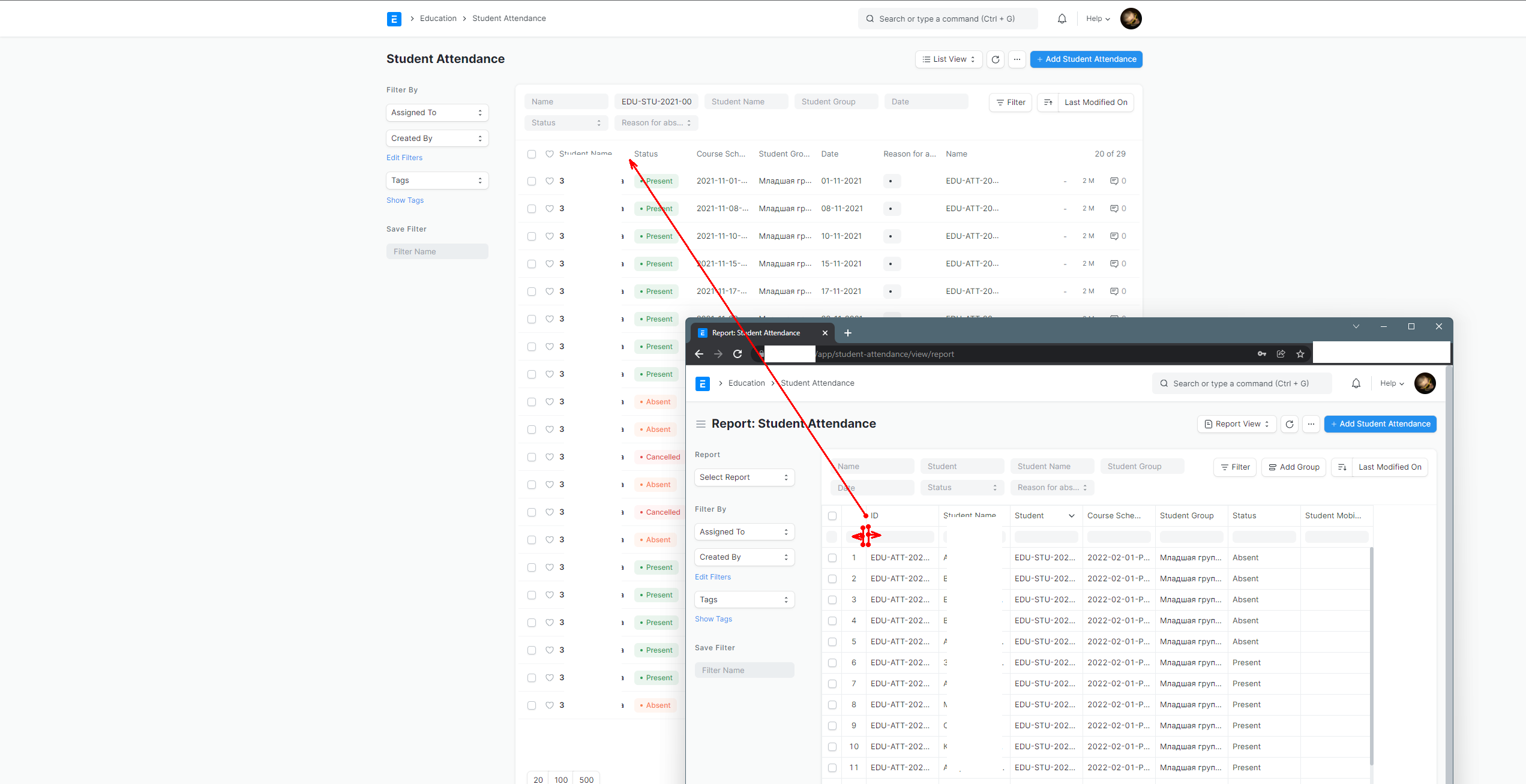 Opportunity to expand columns in List View like in Report View · Issue ...