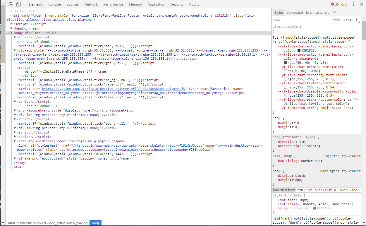 Iridium works incorrectly when i login to youtube. · Issue #460 · ParticleCore/Iridium · GitHub