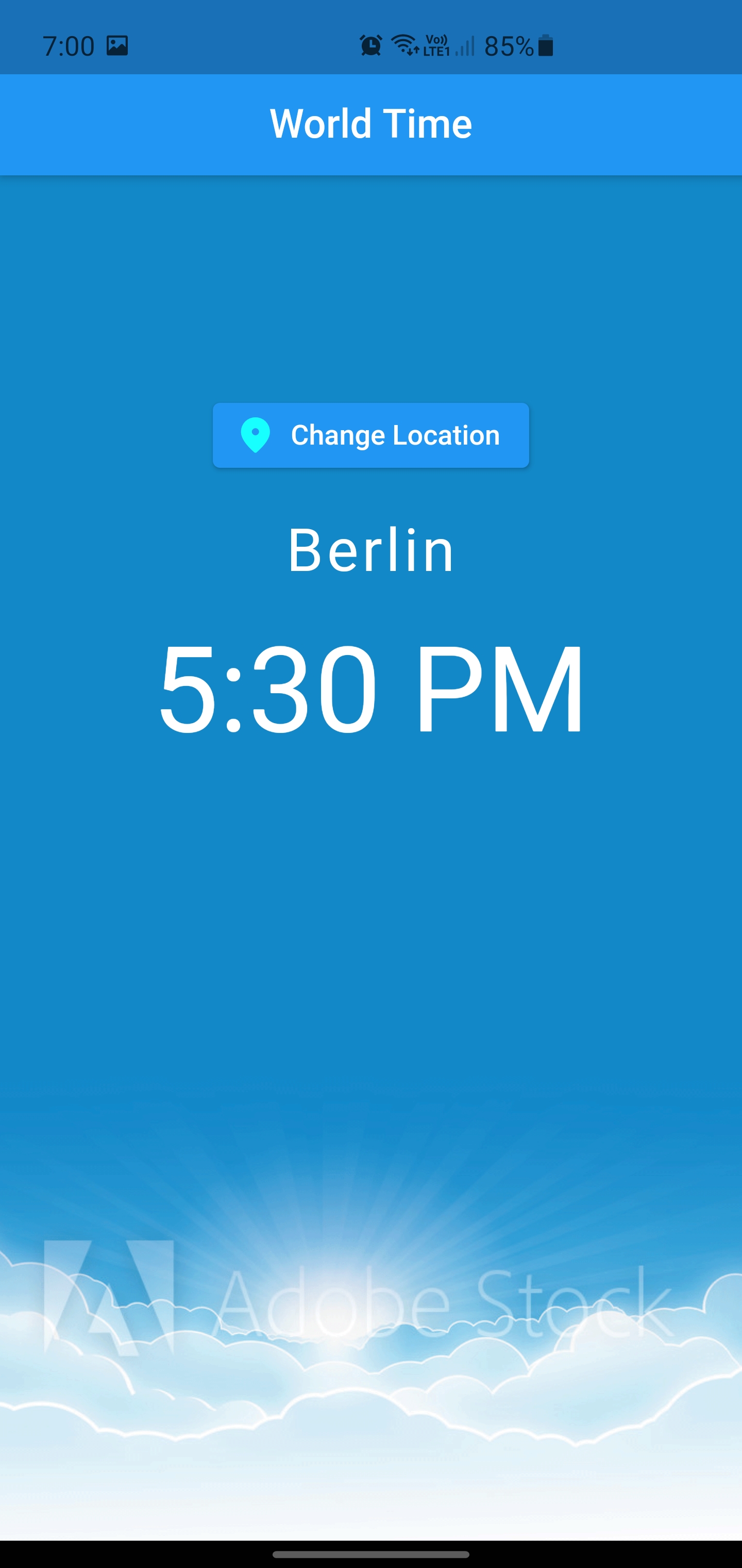 GitHub - Ambrz77/world-time-flutter-app: "World Time" Mobile Application, Developed with Flutter ...
