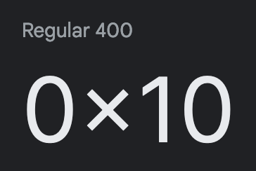 unable to type hexadecimal strings with 0x prefix · Issue #404 · rsms/inter · GitHub