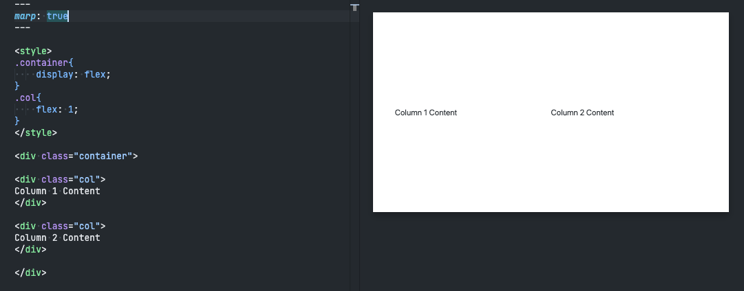 How to create 2 columns in marp-vscode · Issue #294 · marp-team/marp ...