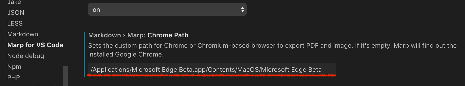 PDF export fails using vscodium and msft-edge-insider · Issue #84 · marp-team/marp-vscode · GitHub