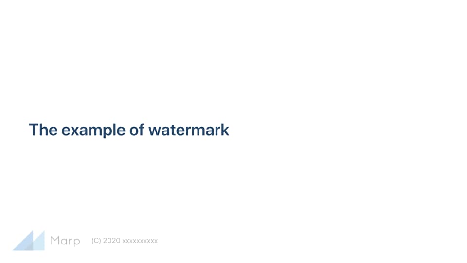 Add watermark feature · Issue #272 · marp-team/marp-cli · GitHub