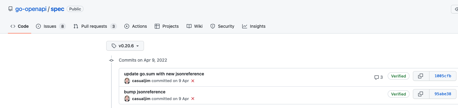 Bump github.com/go-openapi/spec from v0.20.5 to v0.20.6 · Issue #3732 · jaegertracing/jaeger ...