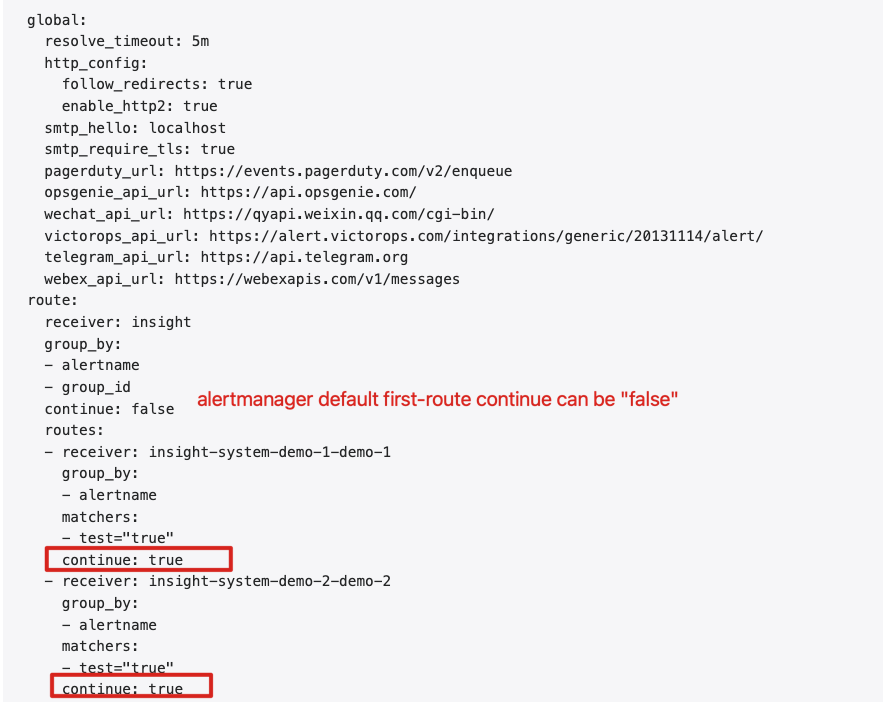 why enforce continue in first-level route in vmalertmanagerconfig · Issue #615 · VictoriaMetrics ...