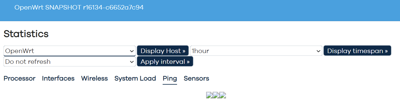 luci-app-statistics: ping plugin does not show graphs (ipv6) · Issue #4894 · openwrt/luci · GitHub