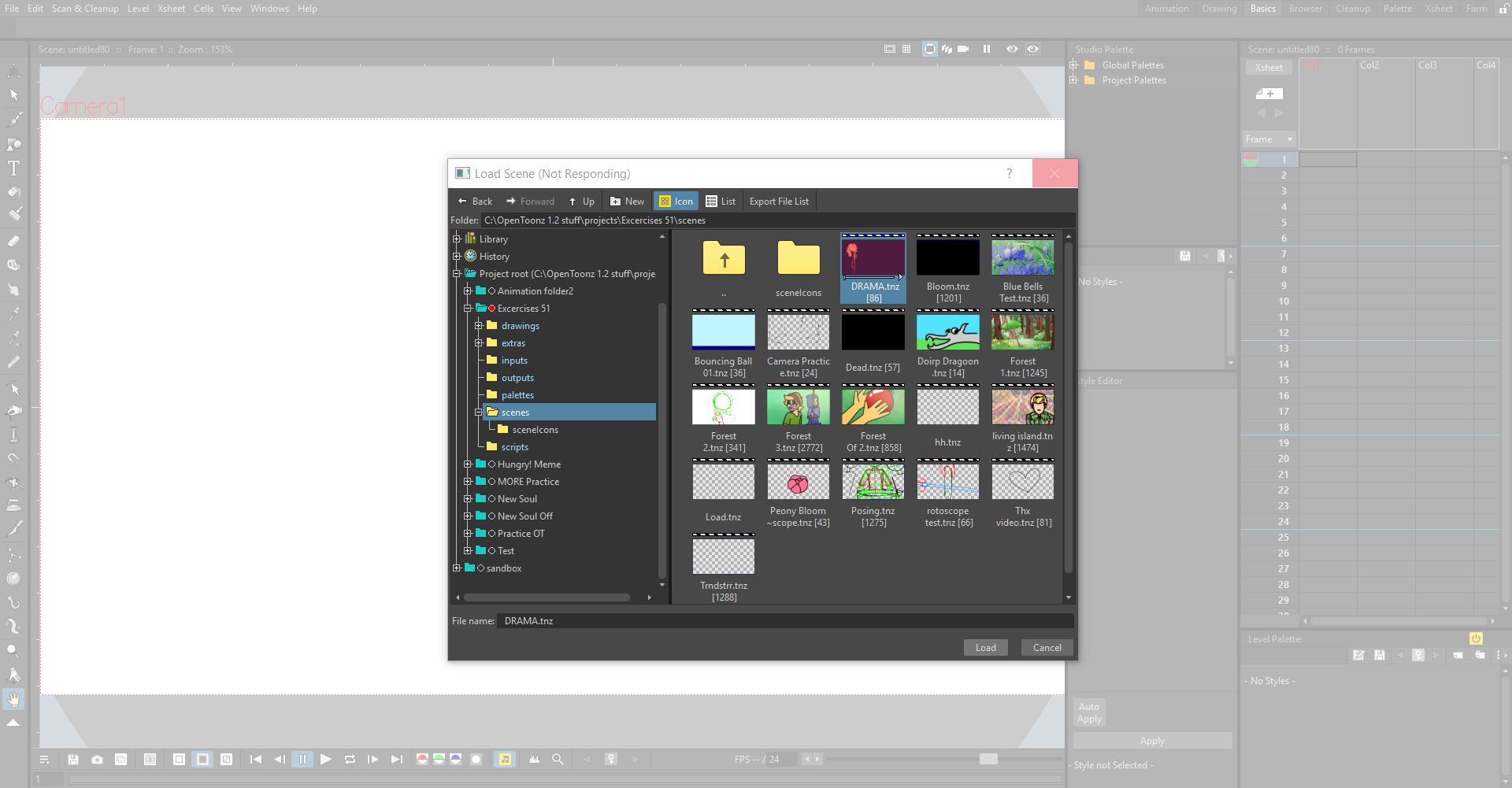 Morevna opens but won't load scenes or save files · Issue #2040 ...