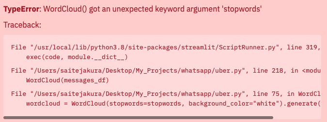 WordCloud() got an unexpected keyword argument 'stopwords' · Issue #579 · amueller/word_cloud ...