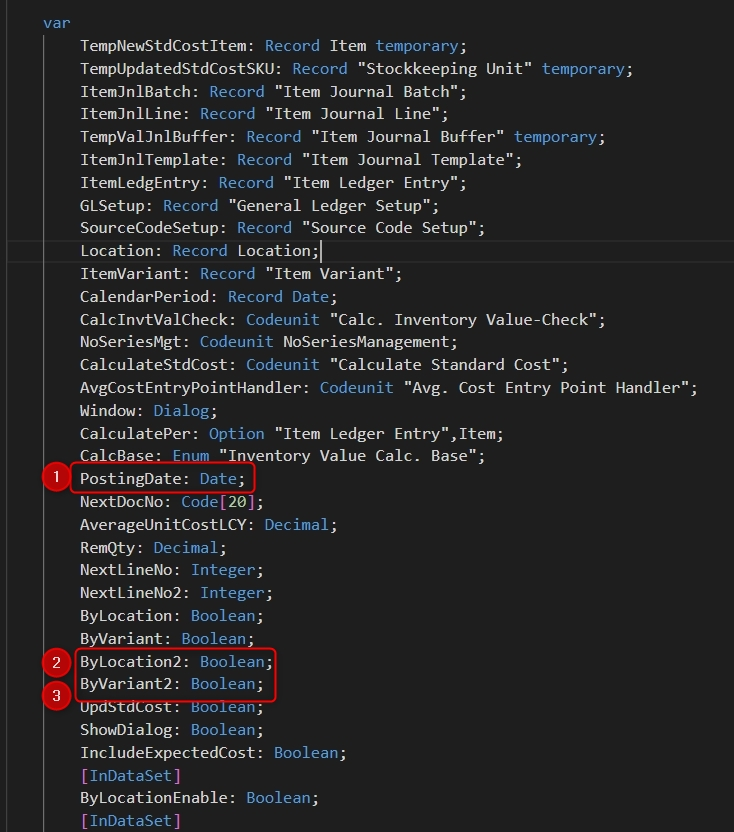 Protected Var Request Report 5899 Calculate Inventory · Issue 20649 · Microsoft 