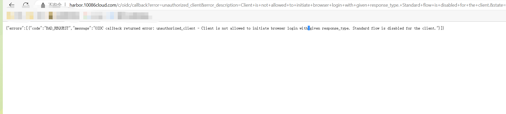 harbor docking keycloak OIDC failed ！！！ · Issue #18567 · goharbor/harbor · GitHub