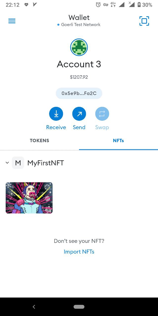 GitHub - seyedsalar/First-NFT: My first NFT minter with IPFS and Alchemy