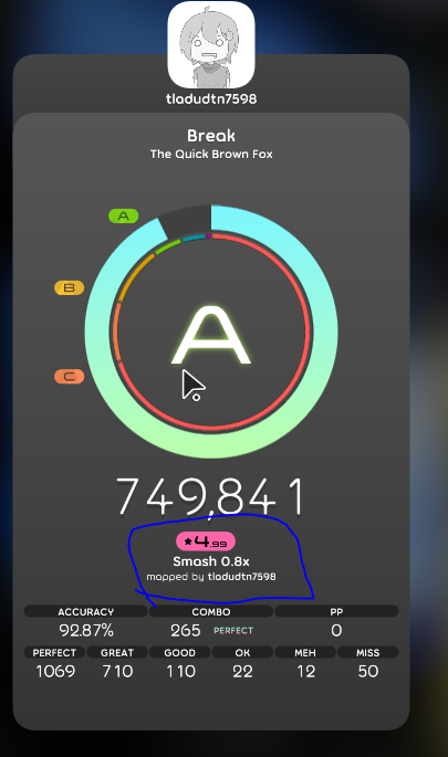 Mapper Name Replaced By Player Name In Results Screen · Issue 8317 · Ppyosu · Github