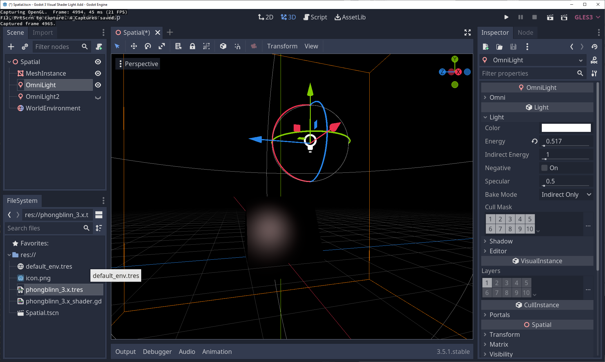 Improve visibility of light clustering artifacts to ease shader troubleshooting · Issue #72996 ...
