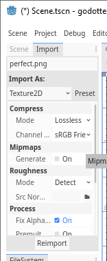 [Godot 4.0] If a texture is loaded on shader paramerter, the import file of it is distorted ...