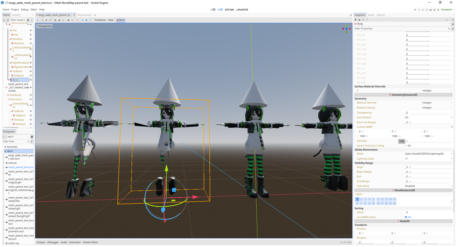 Extra Cull Margin triggers worst LOD · Issue #67890 · godotengine/godot · GitHub