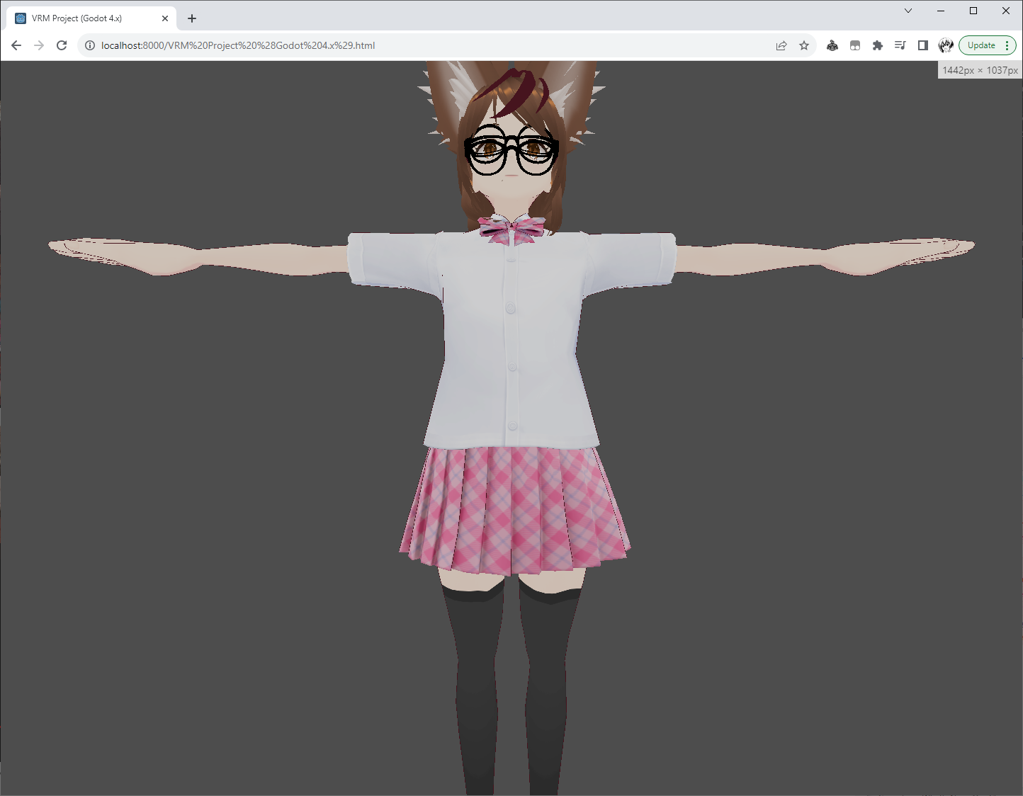 Run-time adding vrm avatars to a scene are not supported in Desktop and Web Export of the ...