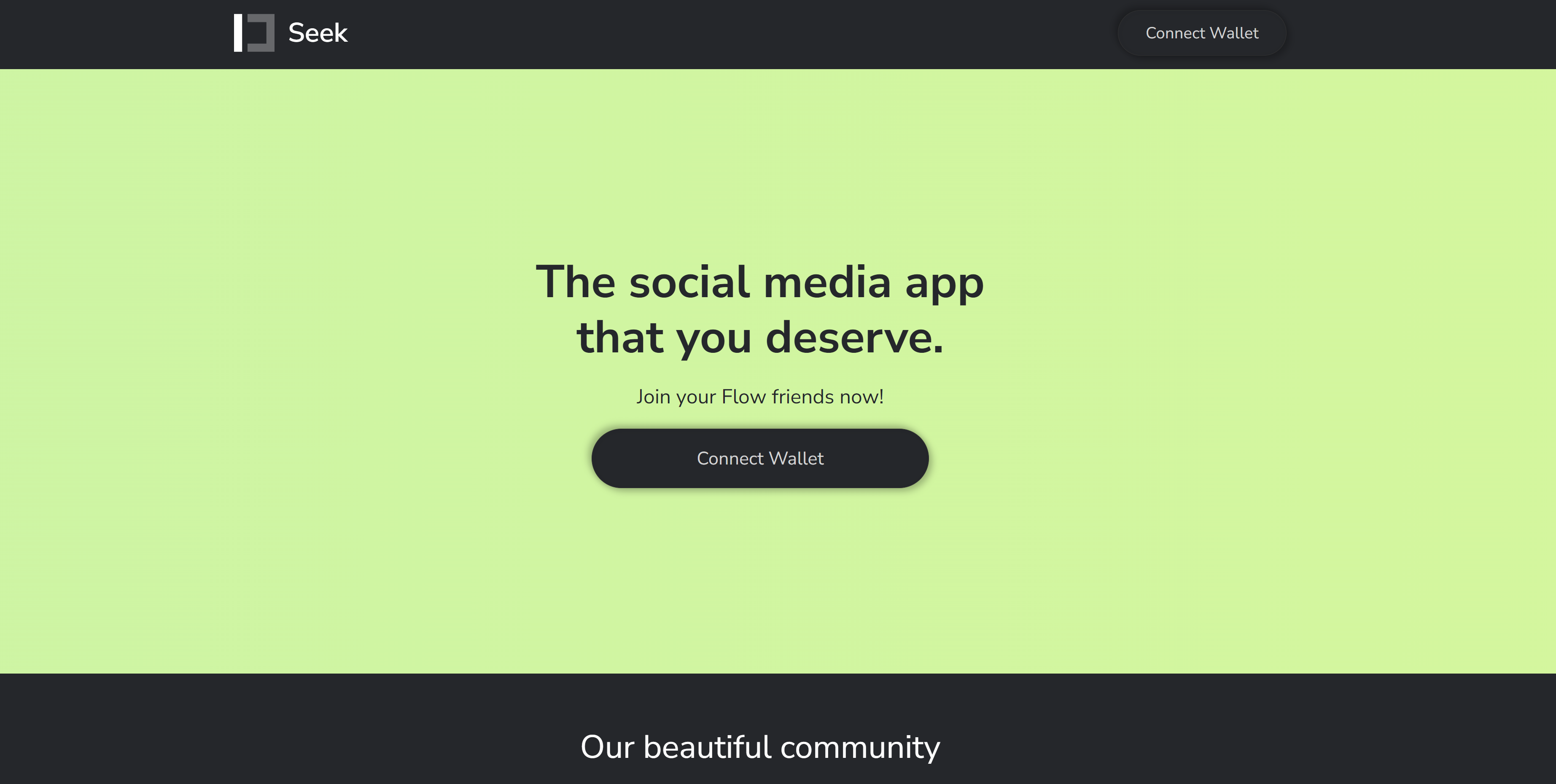 GitHub - RYees/seek: Seek is a decentralized social media platform that ...