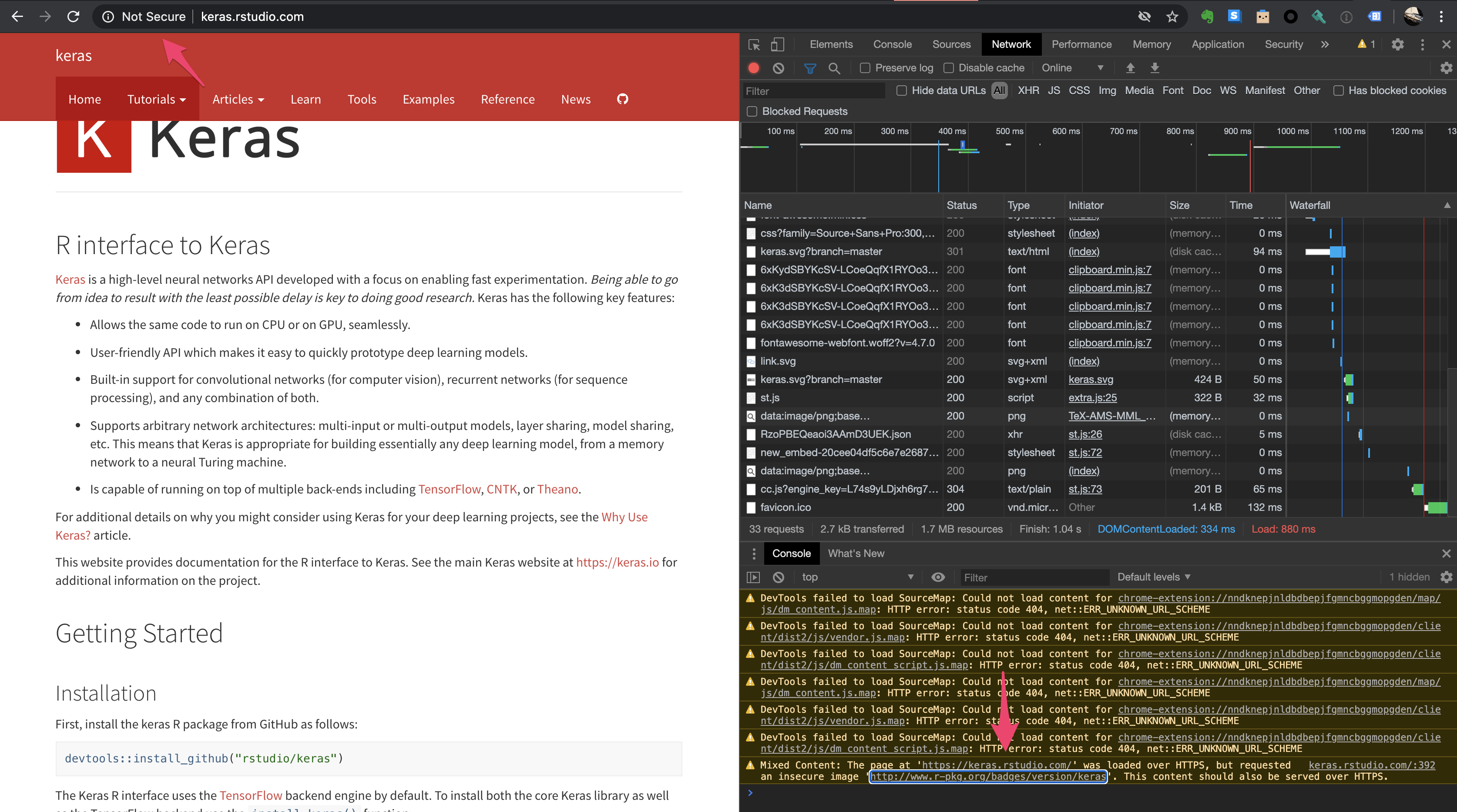 Website shows as insecure in Chrome 83 · Issue #1074 · rstudio/keras3 · GitHub