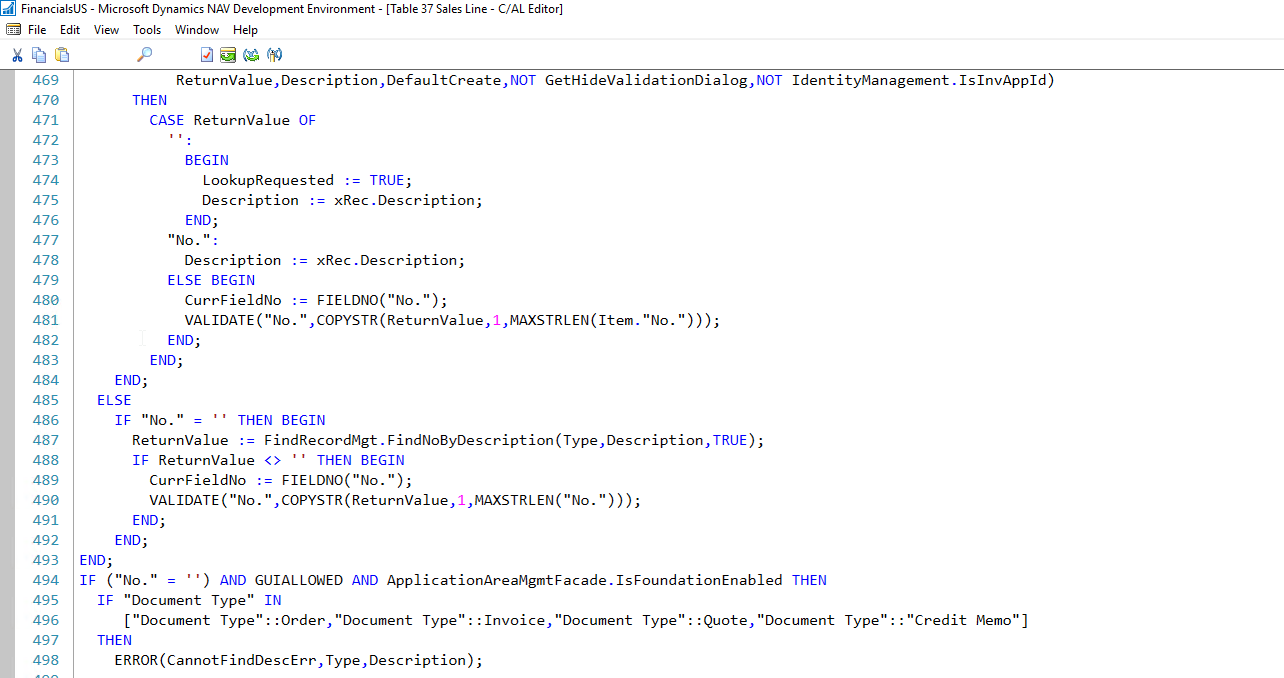 Event Request for Table Sales Line - Description OnValidate · Issue #2911 · microsoft ...